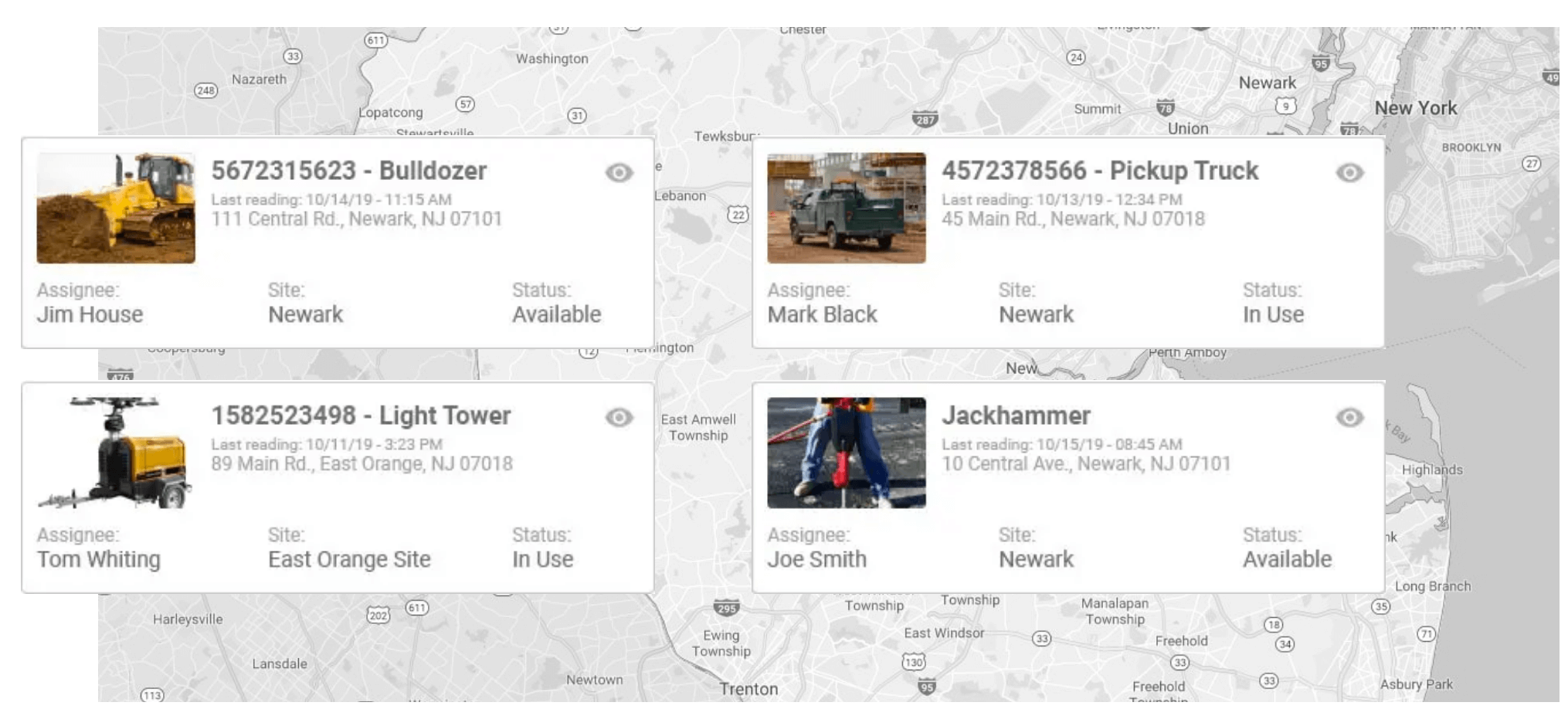 Tenna Tenna Equipment Fleet Management
