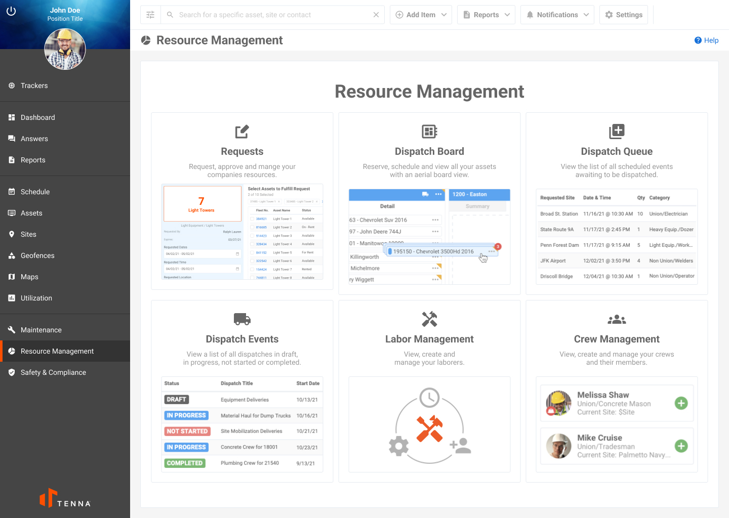 One Pager - Resource Management