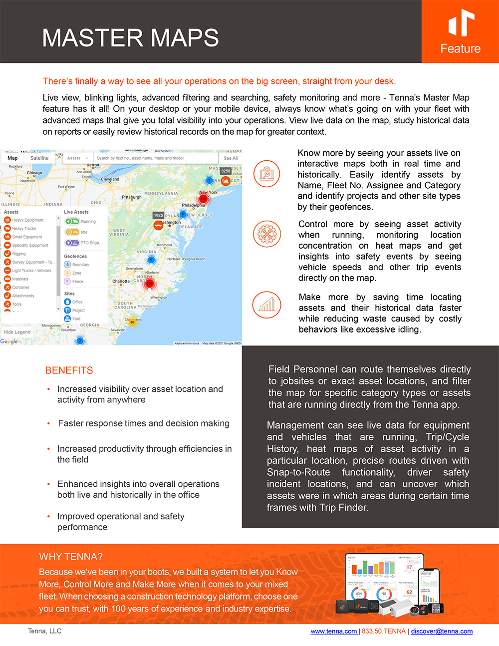 One Pager - Analytics